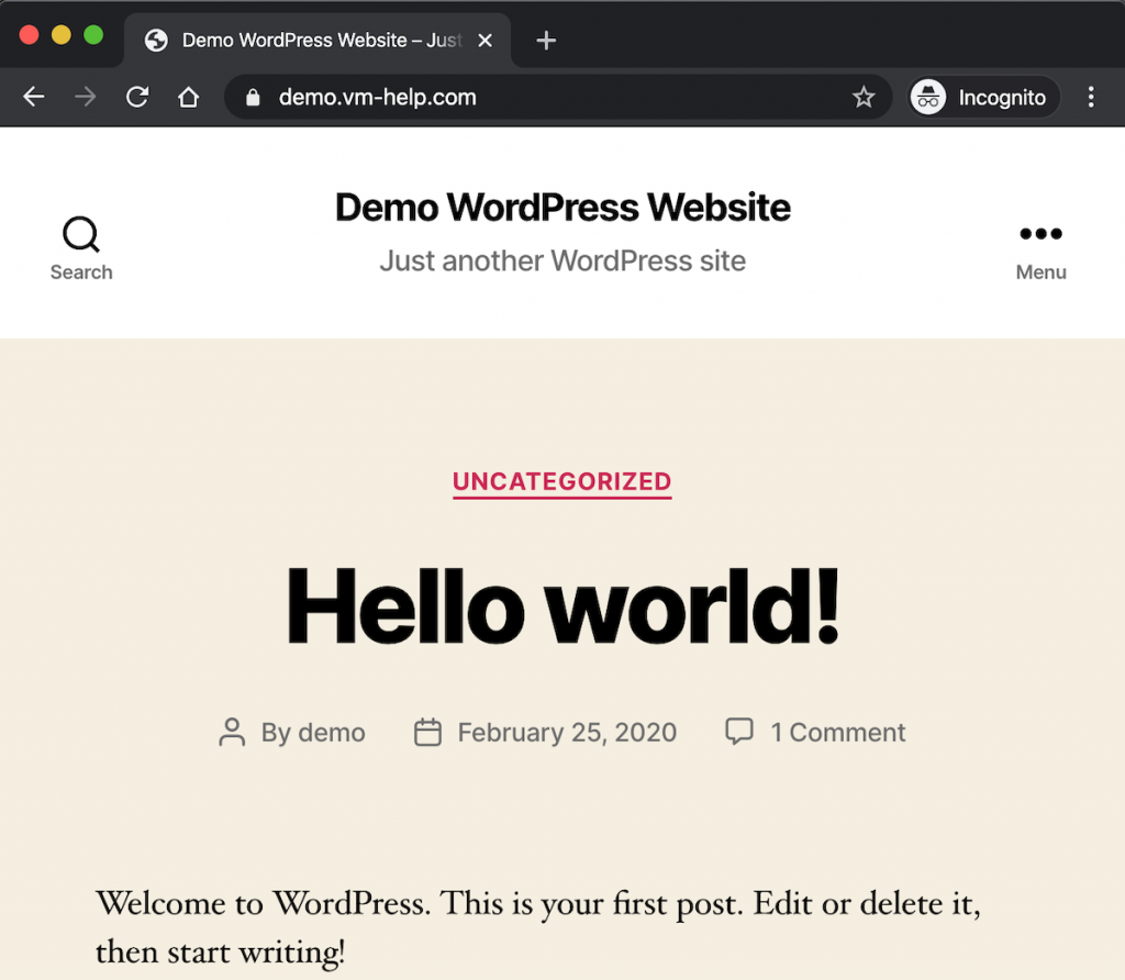 How to Install a WordPress Website on CyberPanel - Virtual Machine and VPS Tutorials